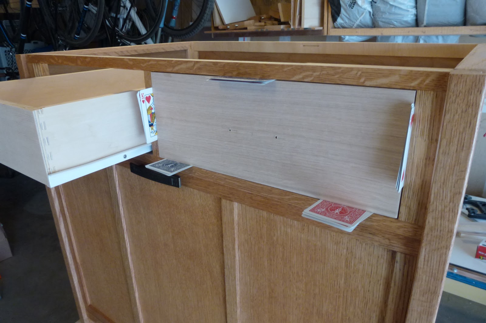 Fine Wood Finishing: Aligning Drawer Fronts