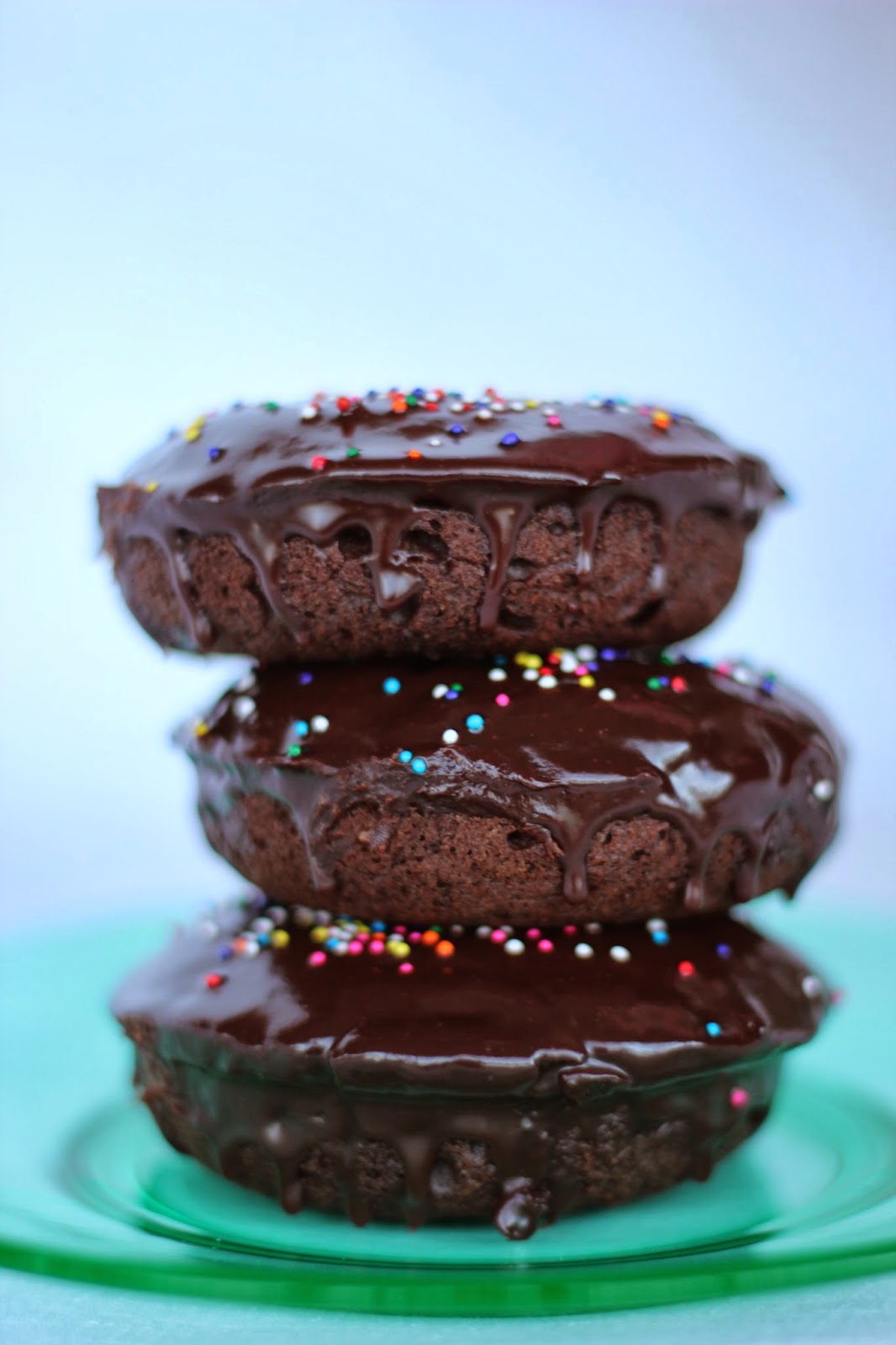 Hand Me Down Style: double chocolate doughnuts