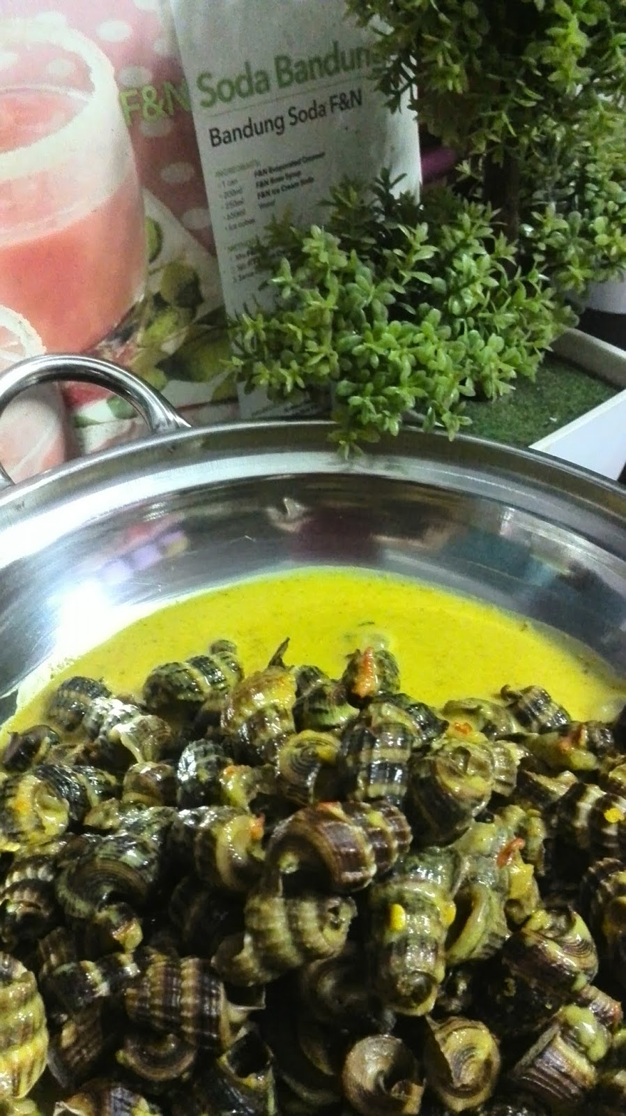 namakucella: GULAI SIPUT BELITUNG vs IKAN LENGAT GORENG