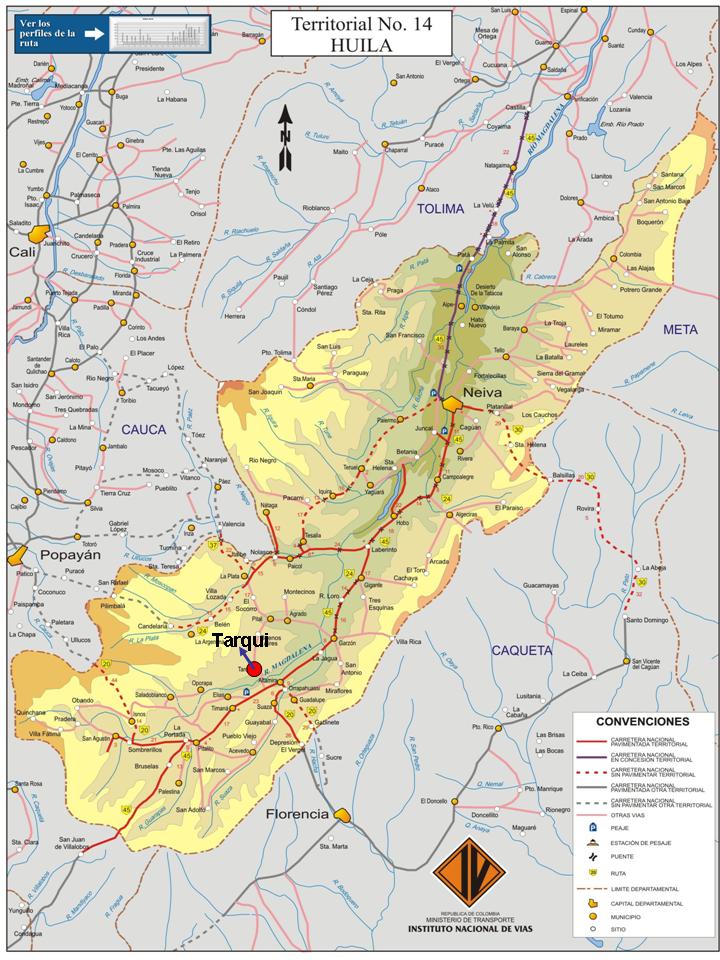 Municipio de Tarqui: MAPAS