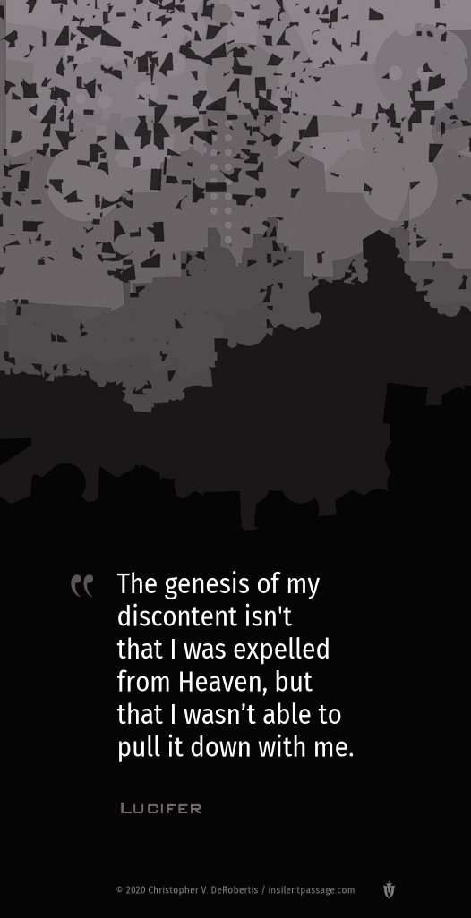 Said the... Devil | In Silent Passage - Text and Visual Art by Chris ...