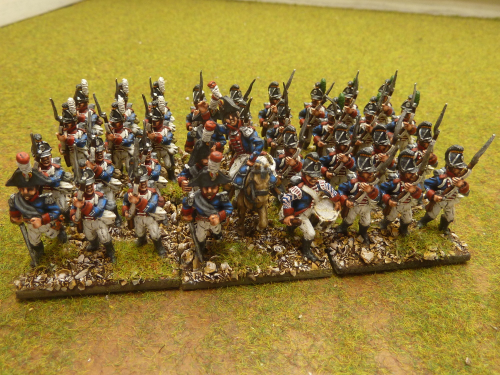 Lace 'n Big Hats: 28mm Napoleonic Connoisseur Baden 1st to 4th infantry