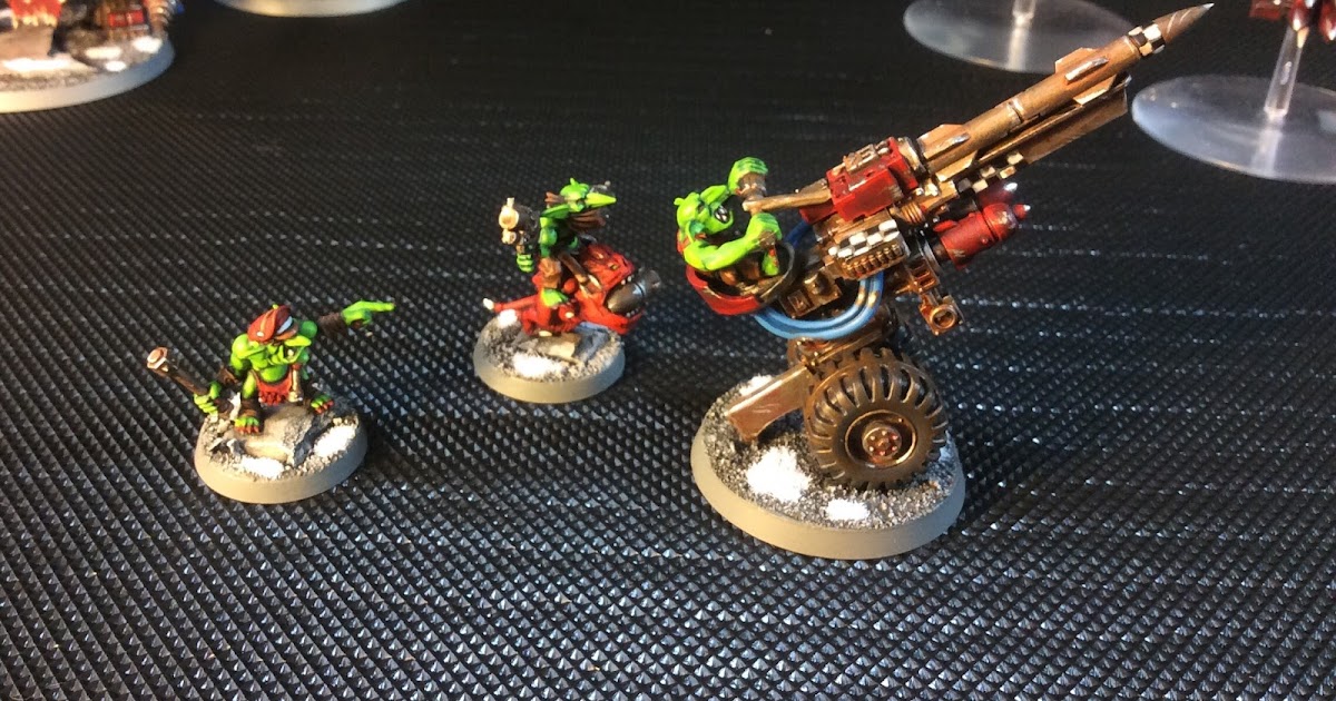 Tabletop Apocalypse: Rocket Unicycle! - Ork Big Gun Conversion