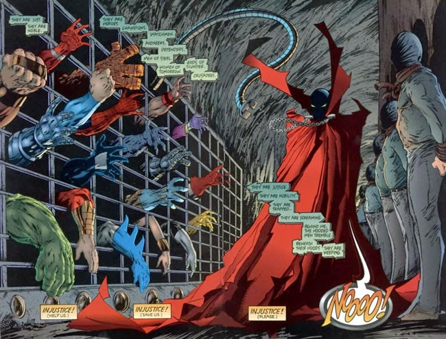 Thoughts Of A Workshy Fop: Spawn (#10) Guest Starring Cerebus The Aardvark