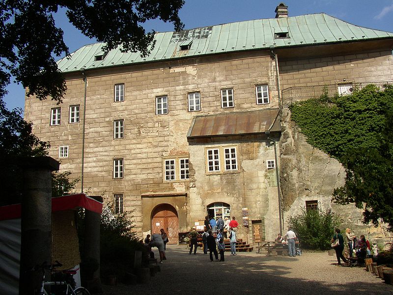 Houska Castle The Entrance Gate of Hell