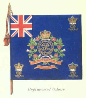 War Of 1812 Chronicles: British Regimental Flags