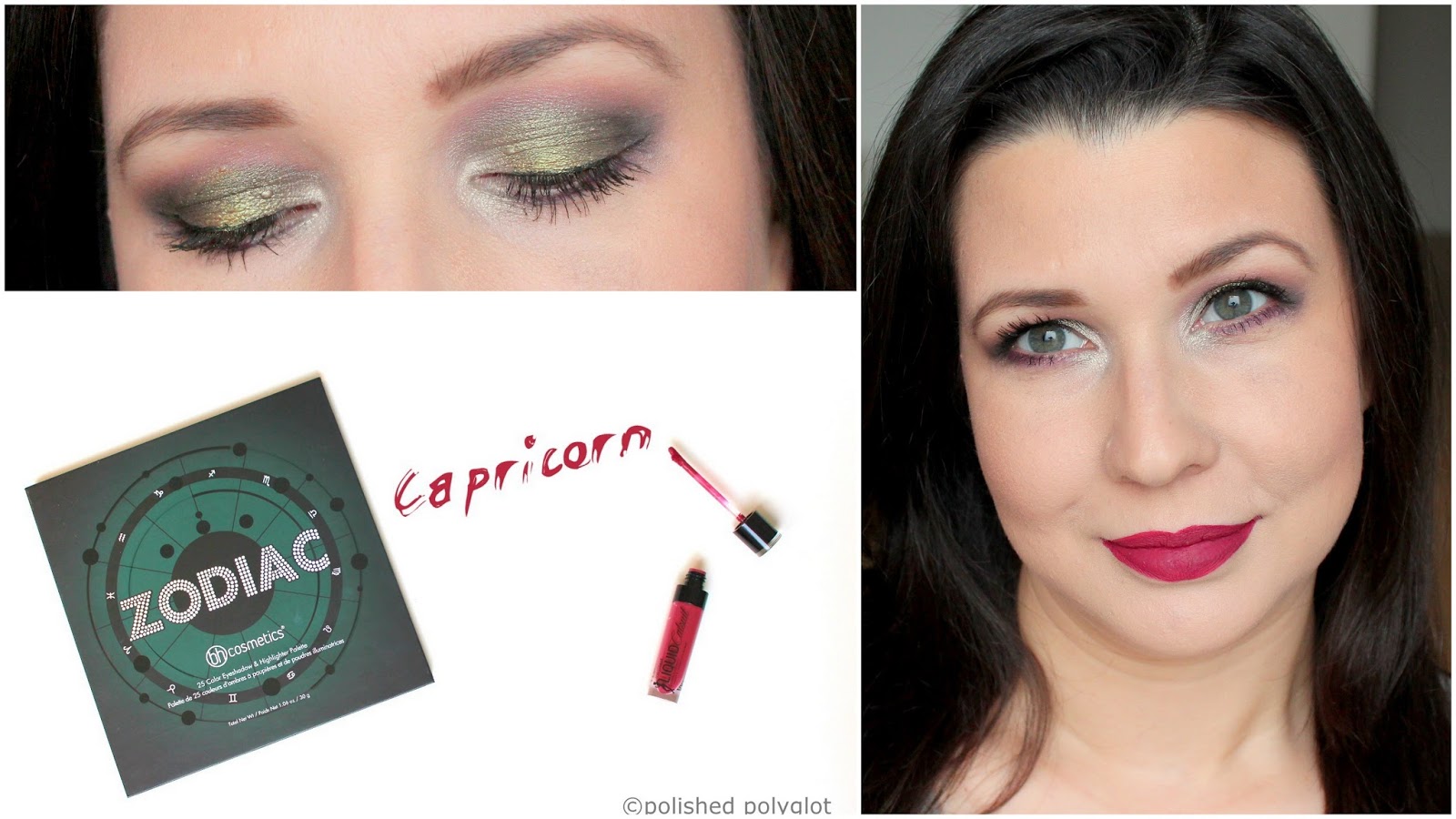 Makeup │ Khaki green and berry for a Capricorn look [BH Cosmetics ...