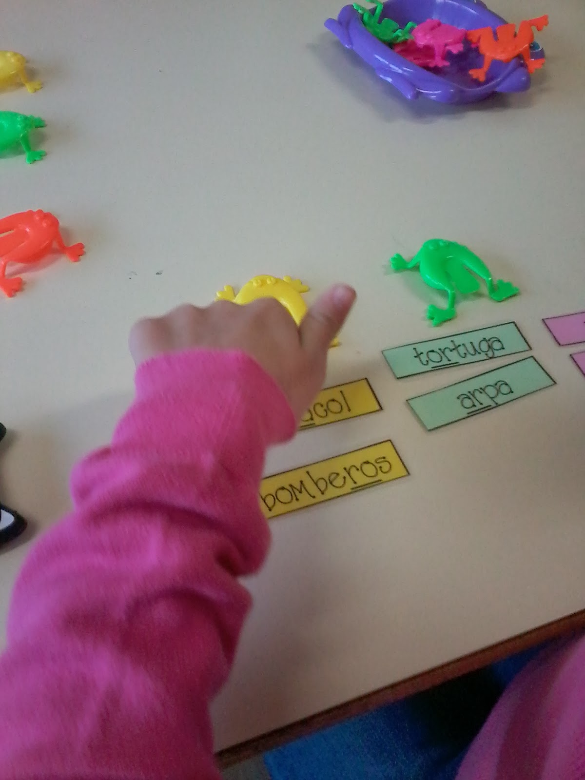 Deja que te cuente...: Salta la rana