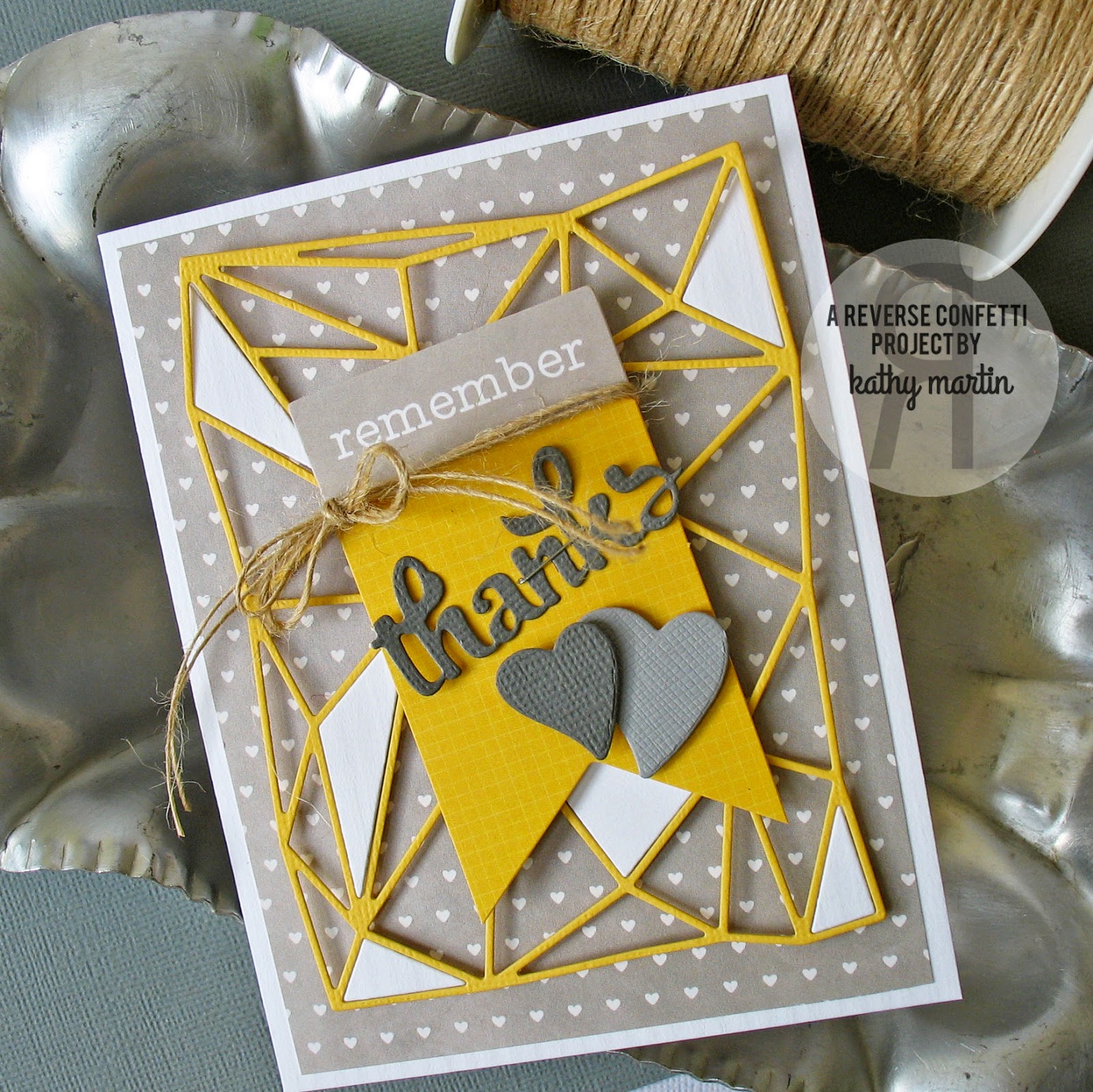 Card-Blanc by Kathy Martin: Thanks