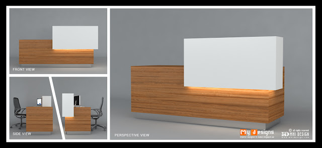 Office Interior Designs in Dubai - Interior Designer In Uae: Reception ...