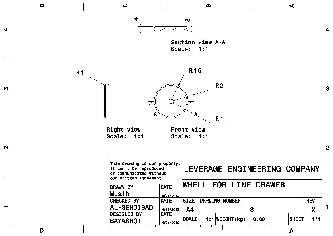 LEVERAGE ENGINEERING COMPANY: Product Drawings