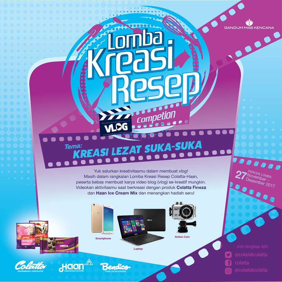 Lomba Kreasi Resep Vlog 2017 - lomba video 2021