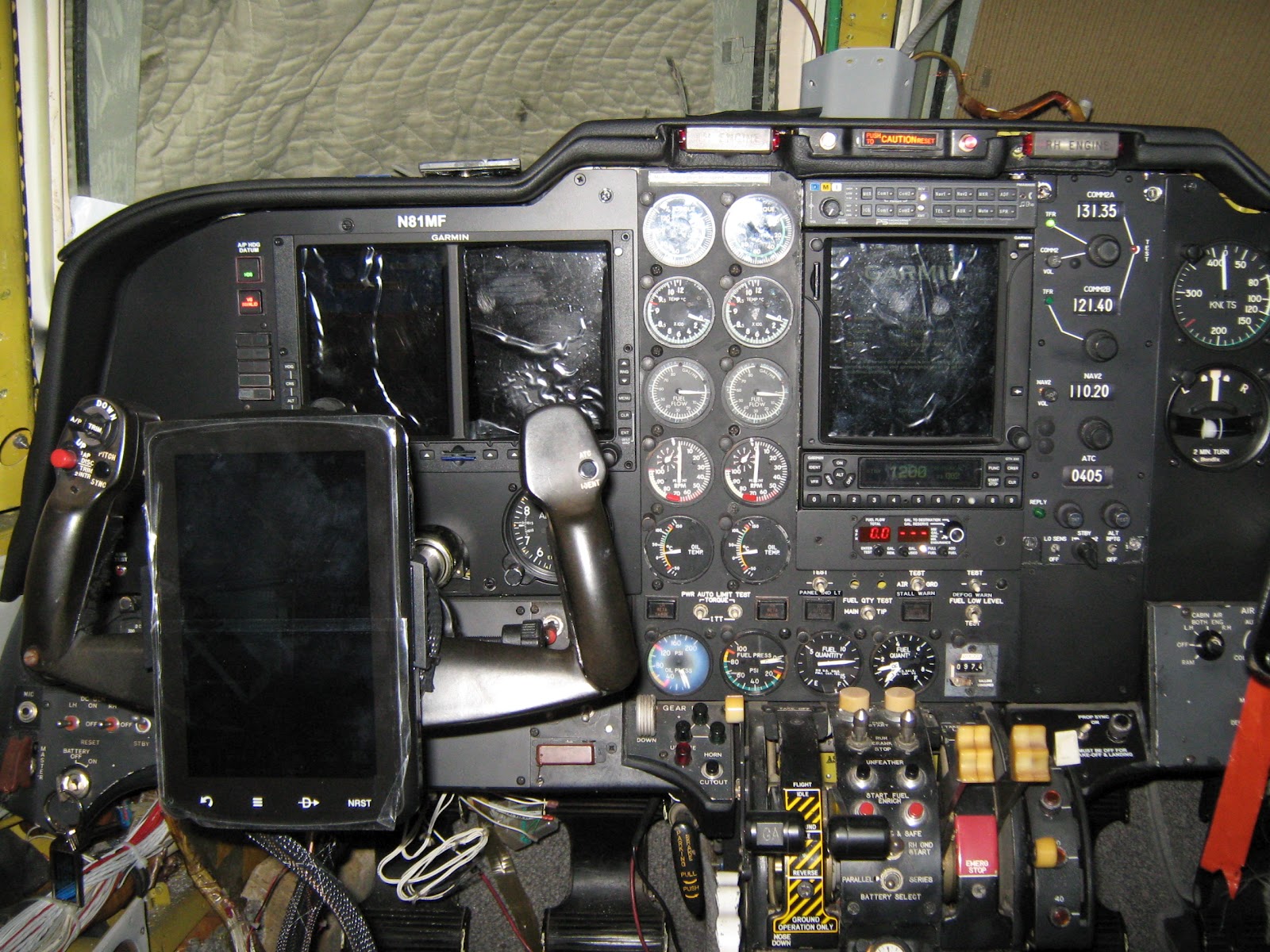 MU2-Trip: Avionic modification