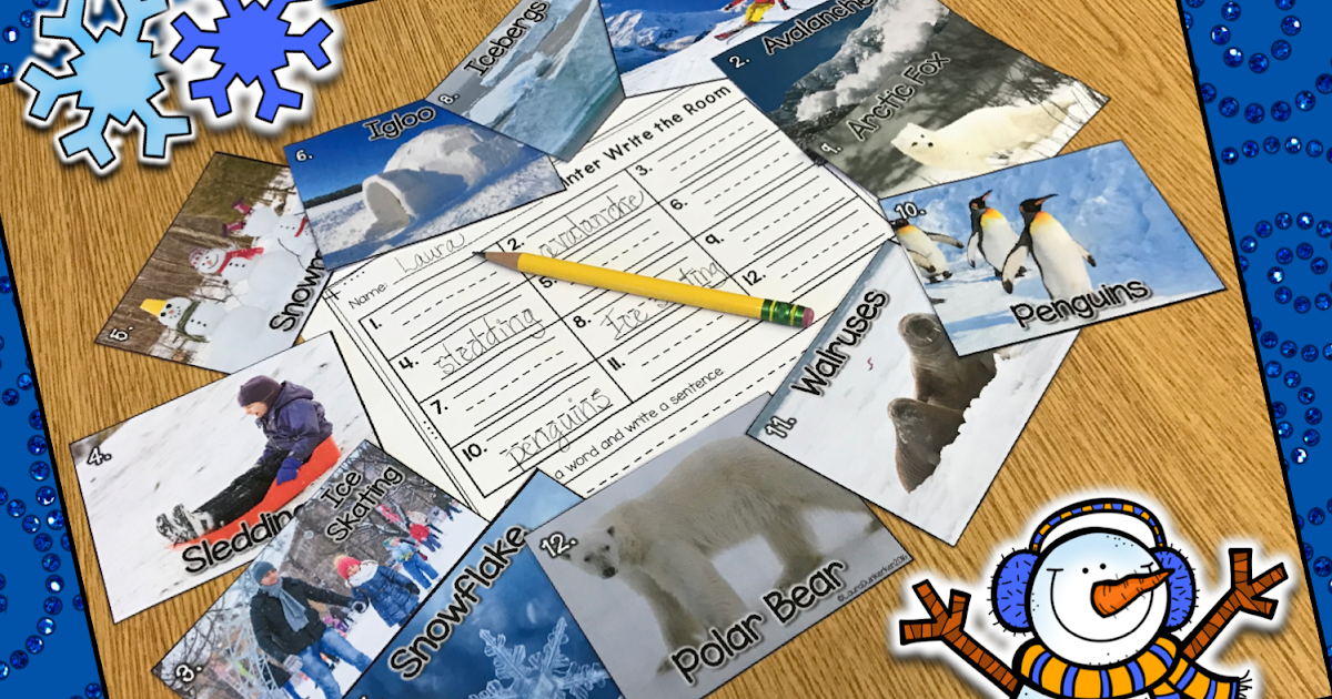 Luv My Kinders: Write The Room Fun & A Freebie!