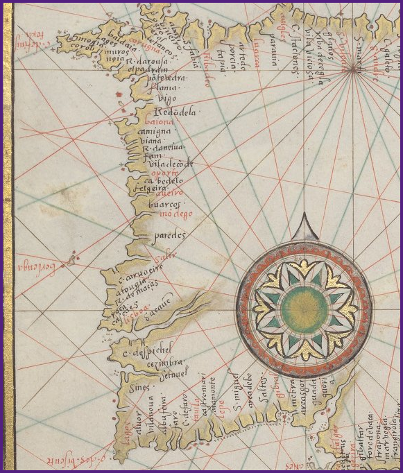 Quadrivium: Portulano de Diogo Homem (1572)