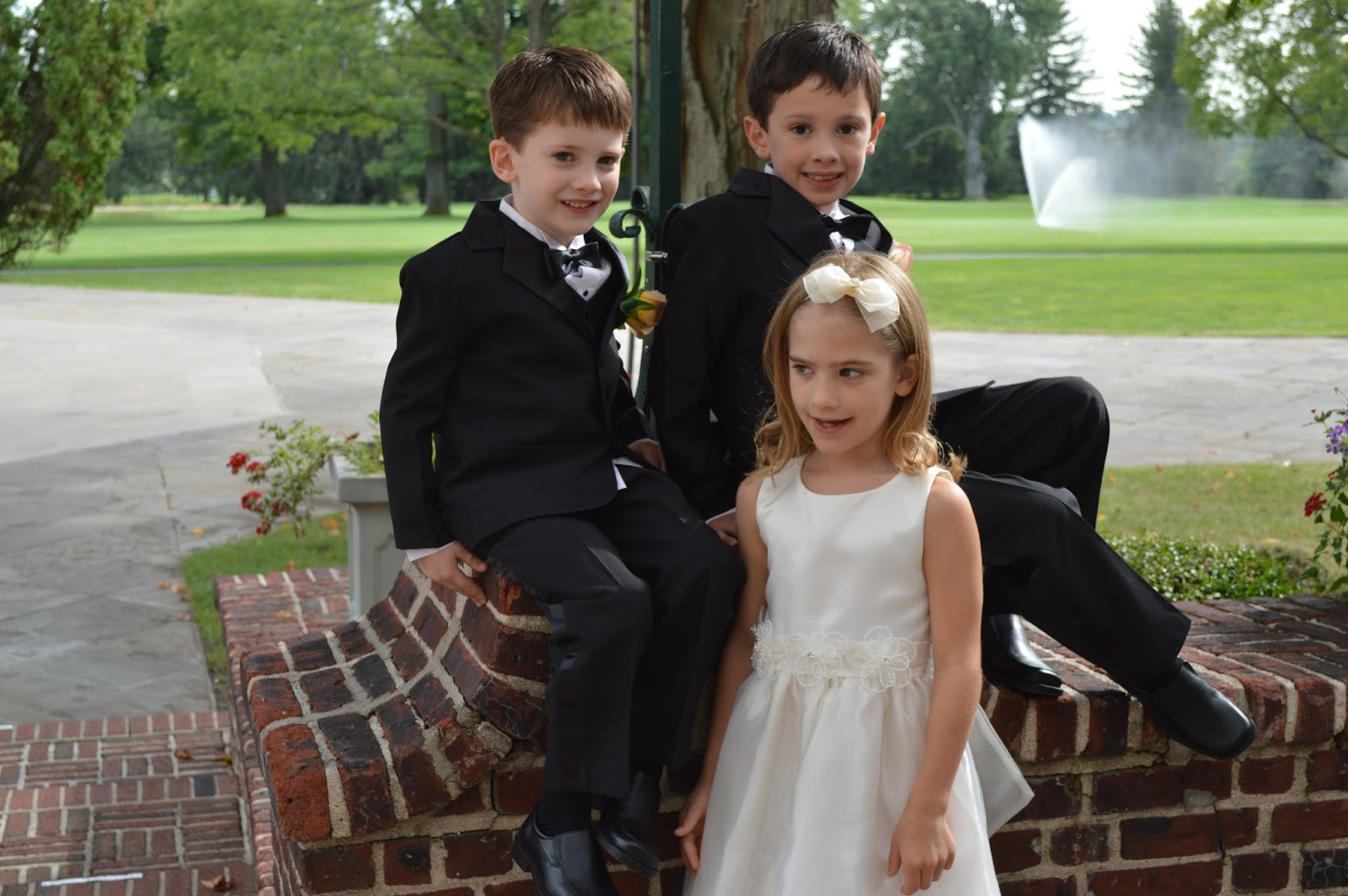 Rosabelope: Flower Girls and Mini-Groomsmen