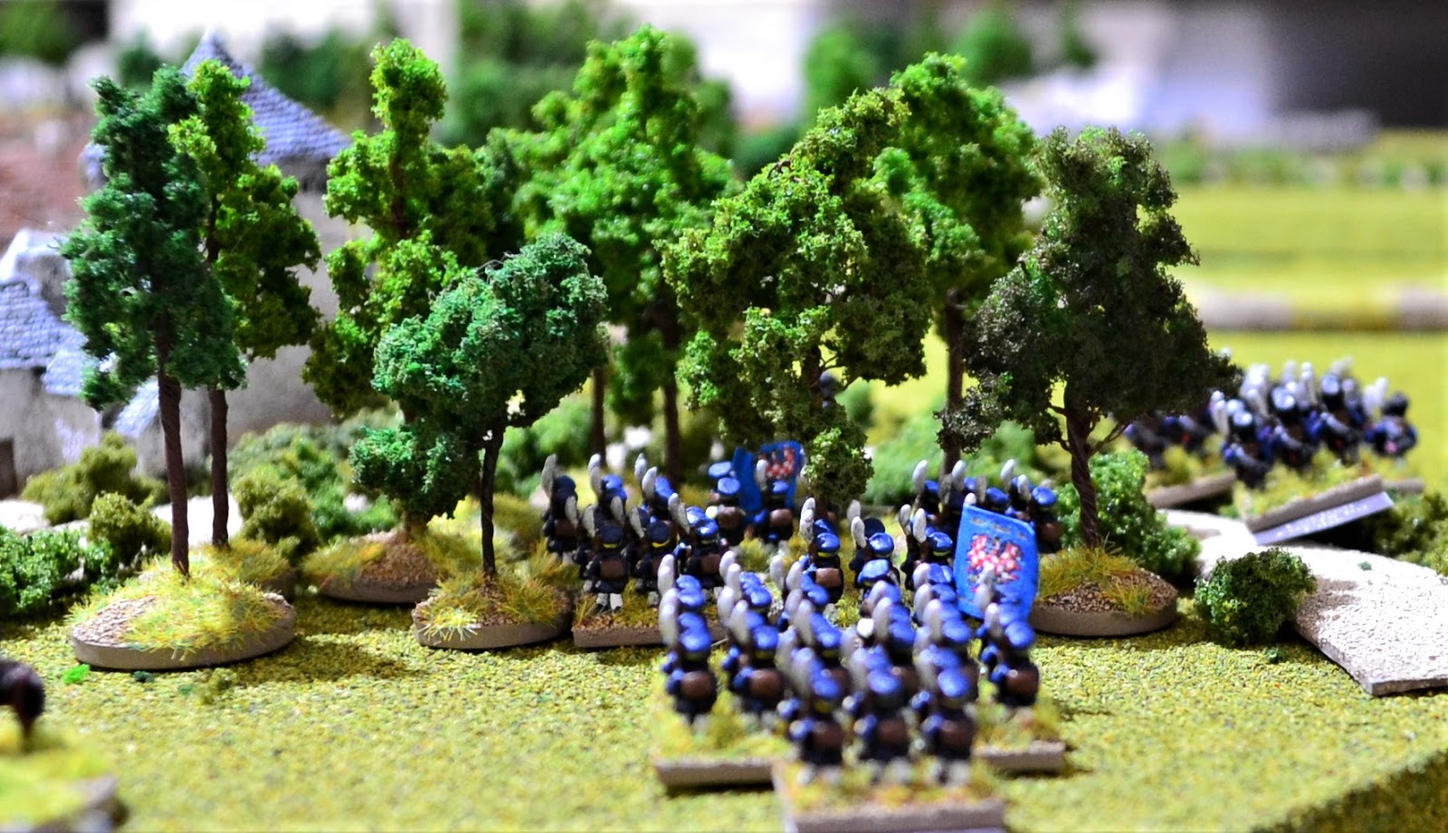 Grymauch's Solo Wargaming Blog : The Battle of Waterloo in 6mm Part 6