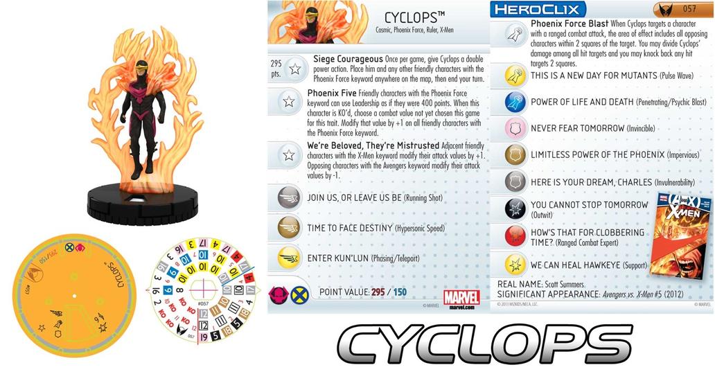 Blerd Words: Heroclix Chase Cyclops Review
