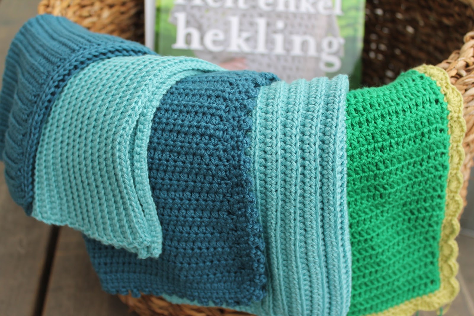 Britts blogg: Helt enkel hekling...