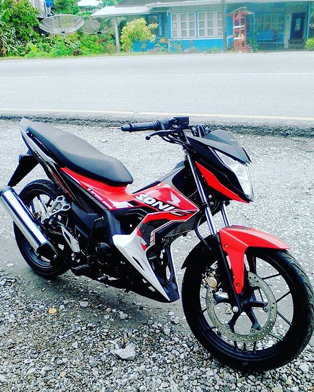 54 Foto Modifikasi Honda Sonic 150R Simple Elegan Terbaru