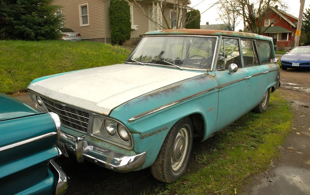 OLD PARKED CARS.: Studebaker Preserve, Part 5 of 6: 1964 Wagonaire ...