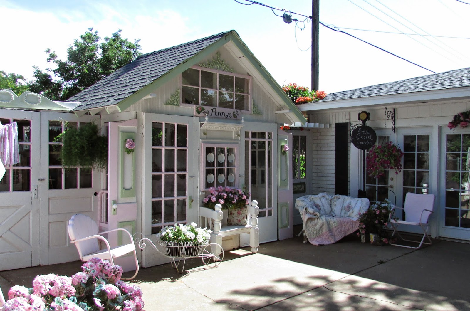 Penny's Vintage Home: Potting Shed Redo