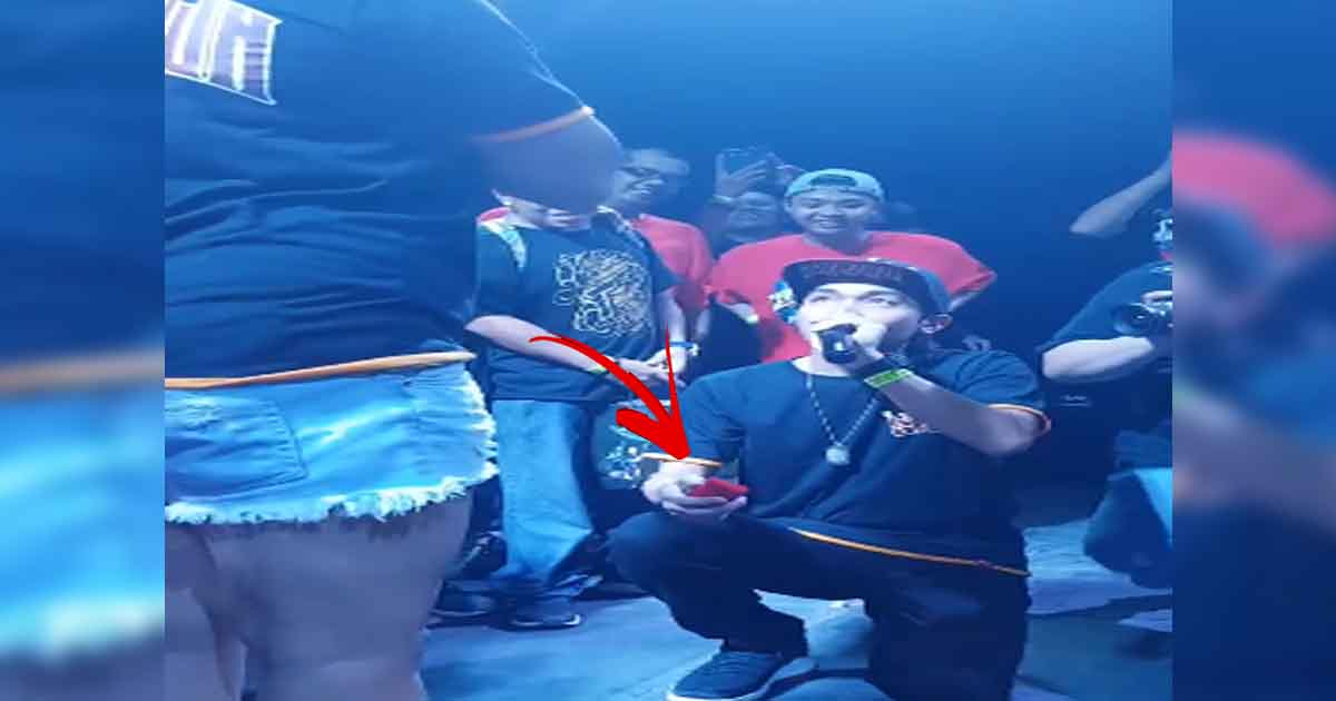 Fliptop star Sinio arrange romantic proposal to his long-time ...