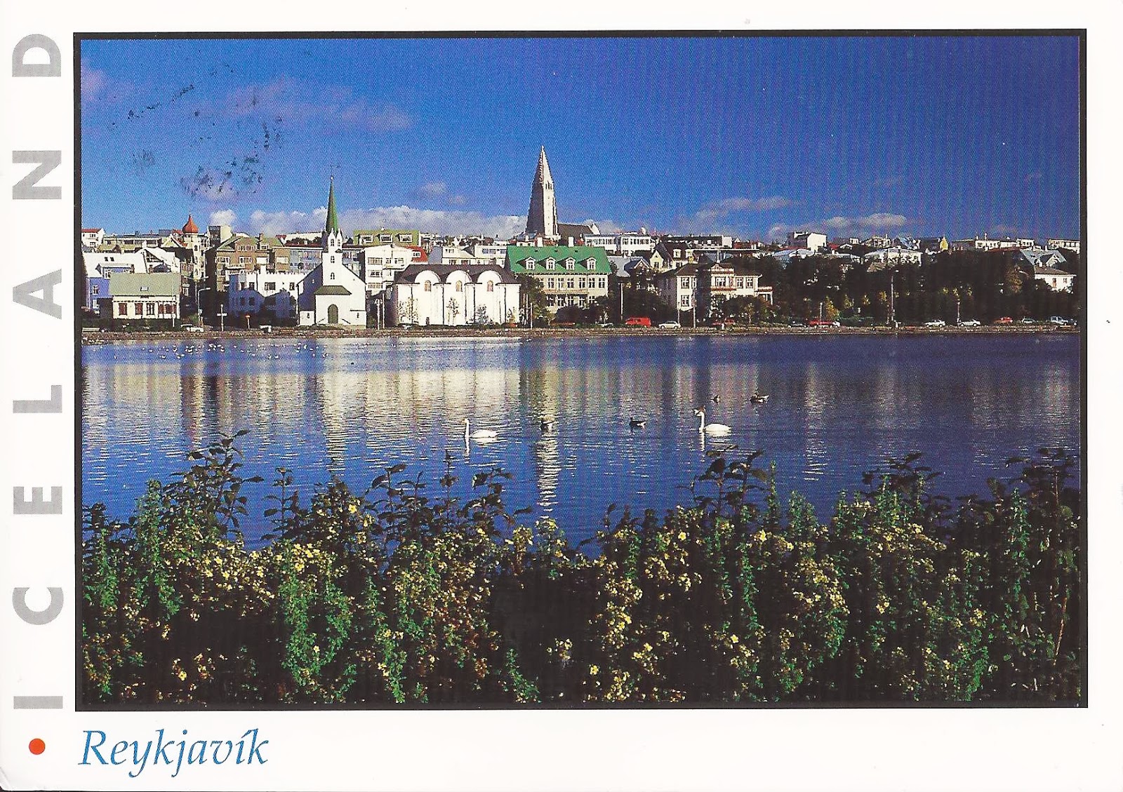 A Journey of Postcards: Reykjavik, capital of Iceland