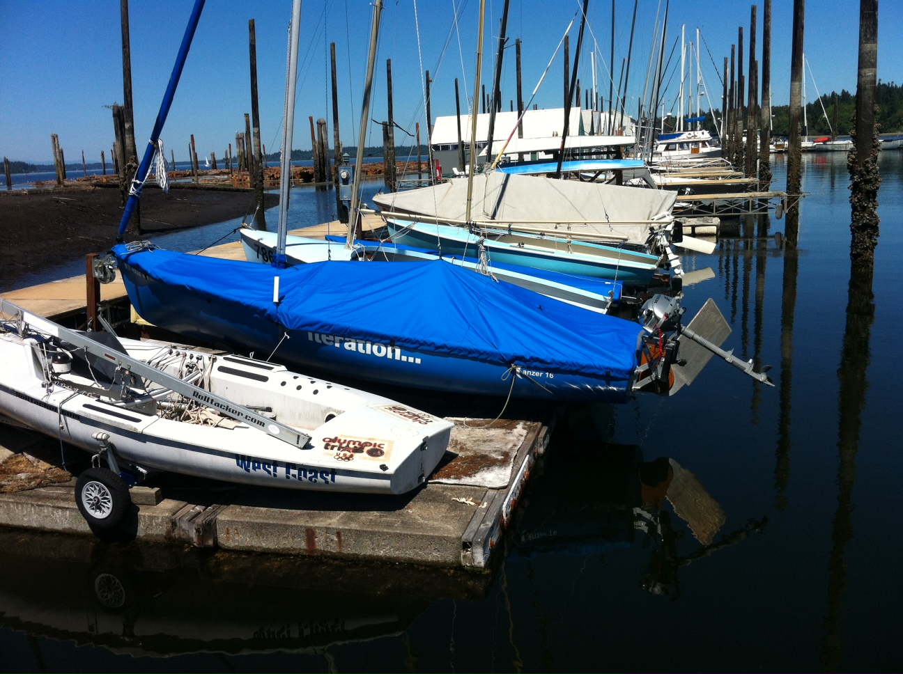 Tanzer 16: Dinghy Dock--New Cradle Design Needed