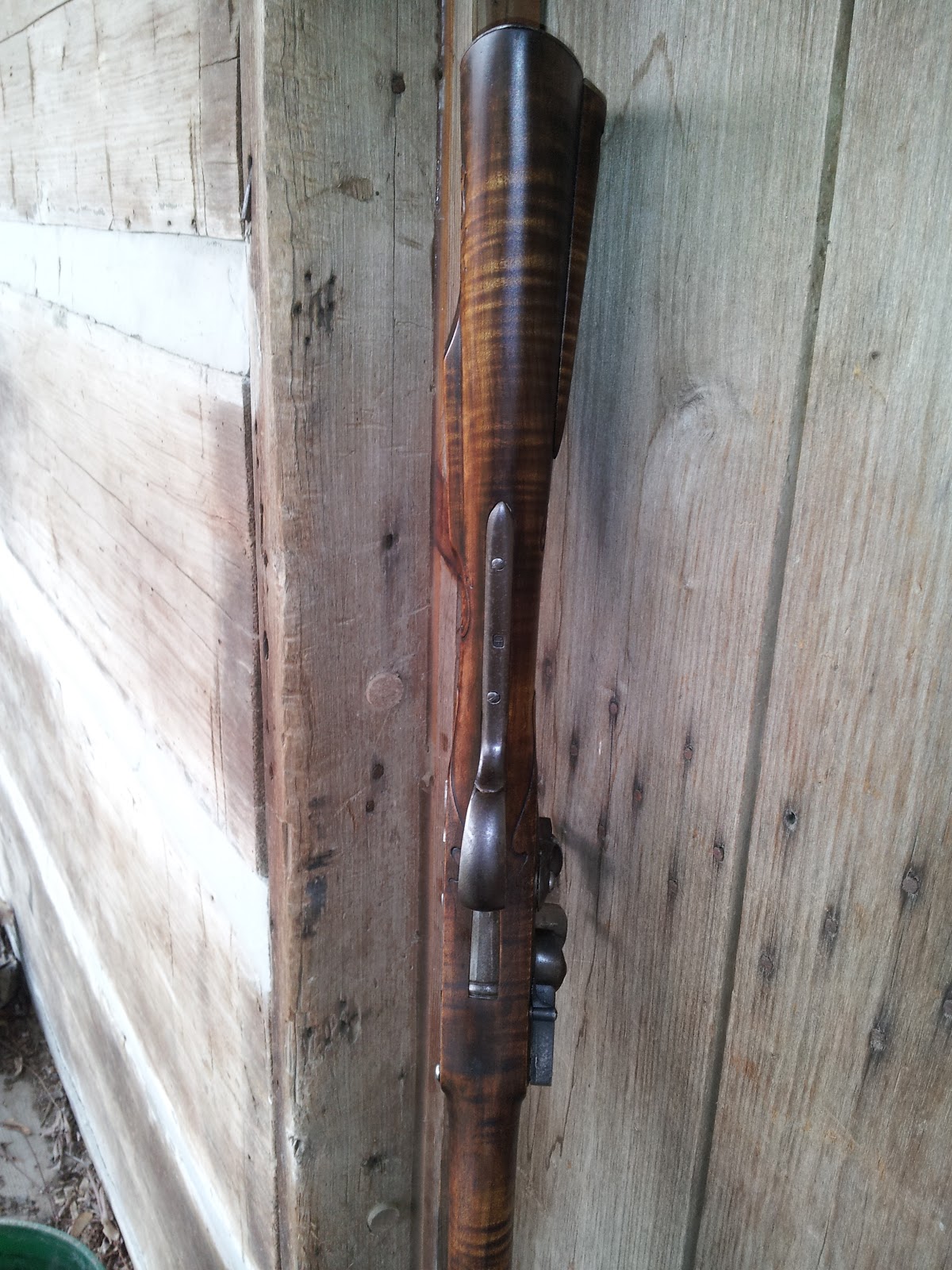 Flint Locks by Chuck Edwards: Tom's Straight Rifle