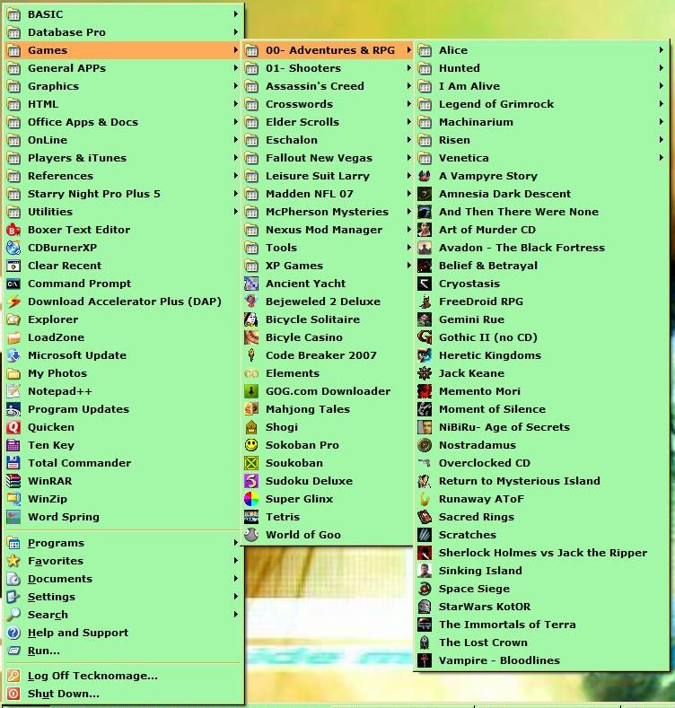 Mage Pages: WINDOWS - A Better Start Menu