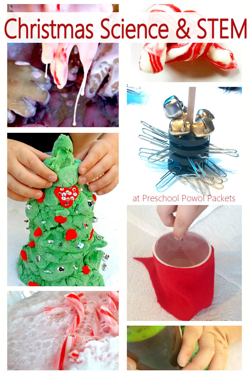 Candy Cane Science Experiment | Preschool Powol Packets