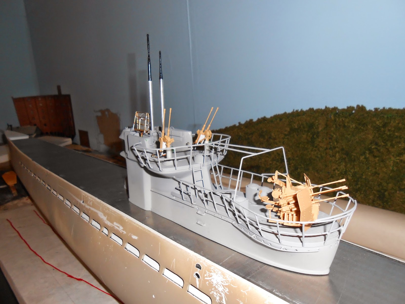 The U-Boat Yard: U-515 Hull