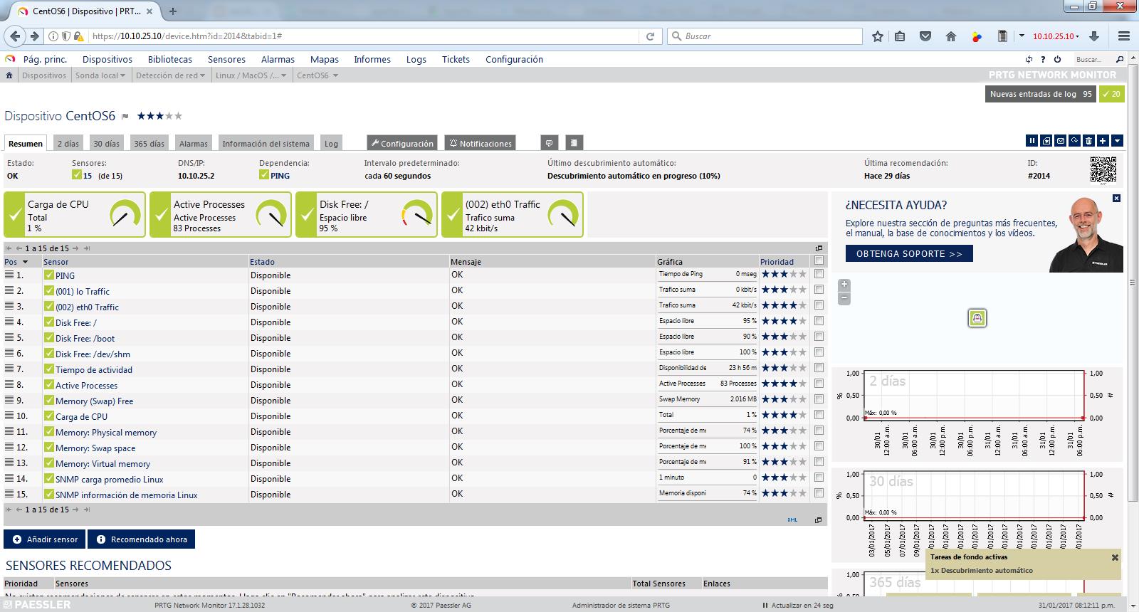 MONITOREO DE SERVIDORES LINUX CON PRTG – PARTE I: MONITORIZANDO VÍA ...