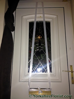 Yorkshire Florist: Fitting Your Wreath to a PVC Door