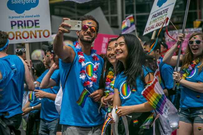"Happy Pride!" - The inclusive colours of Toronto Pride Parade 2017