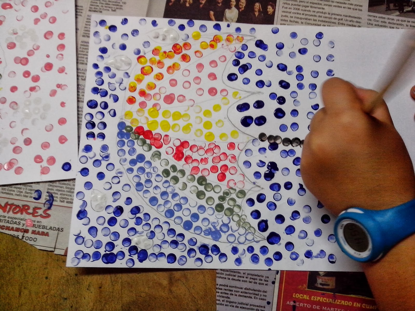 Taller de Arte Mirasierra: El punto