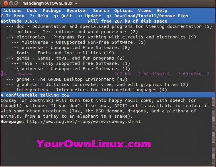 Aptitude : Package Management in Debian Based Operating Systems ~ Your ...