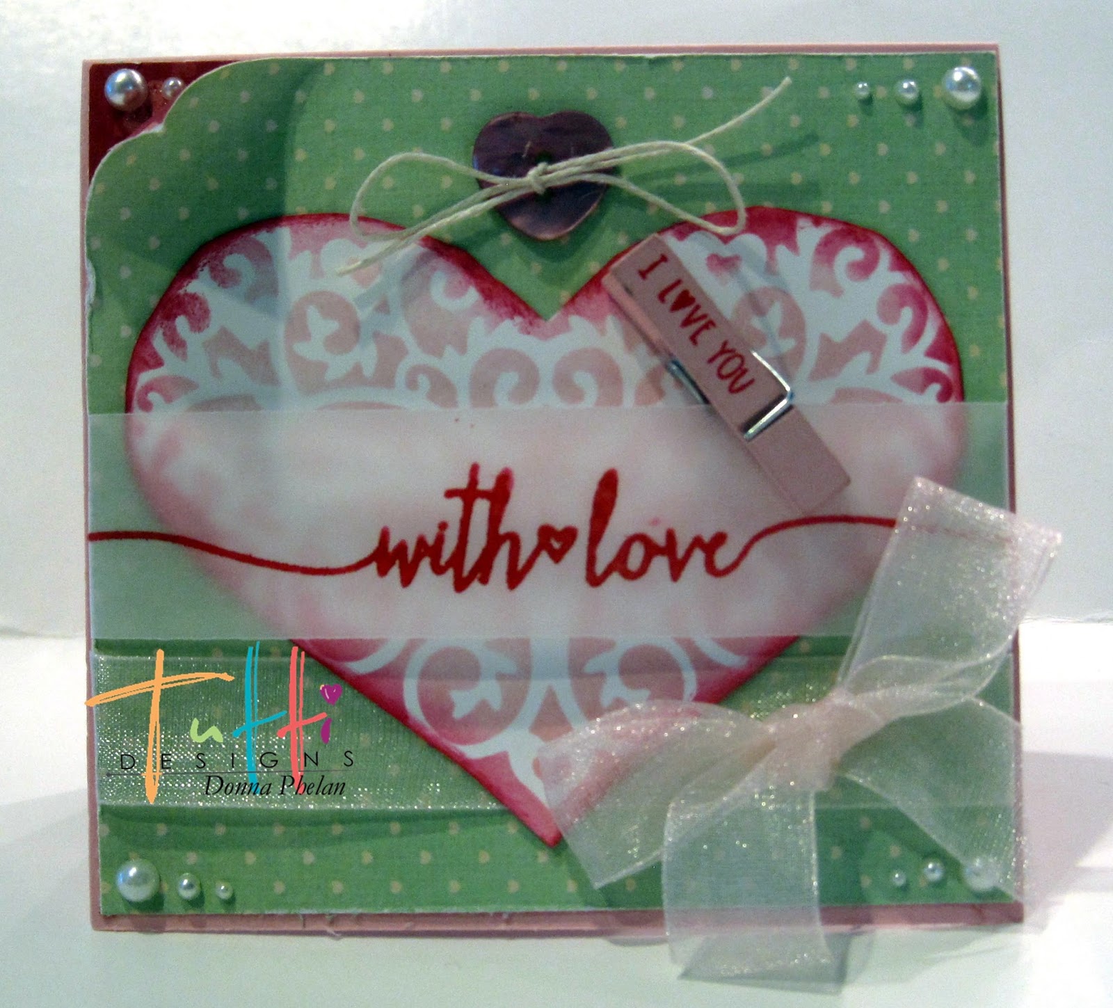 Crafting By The Beach: Scrolly Heart