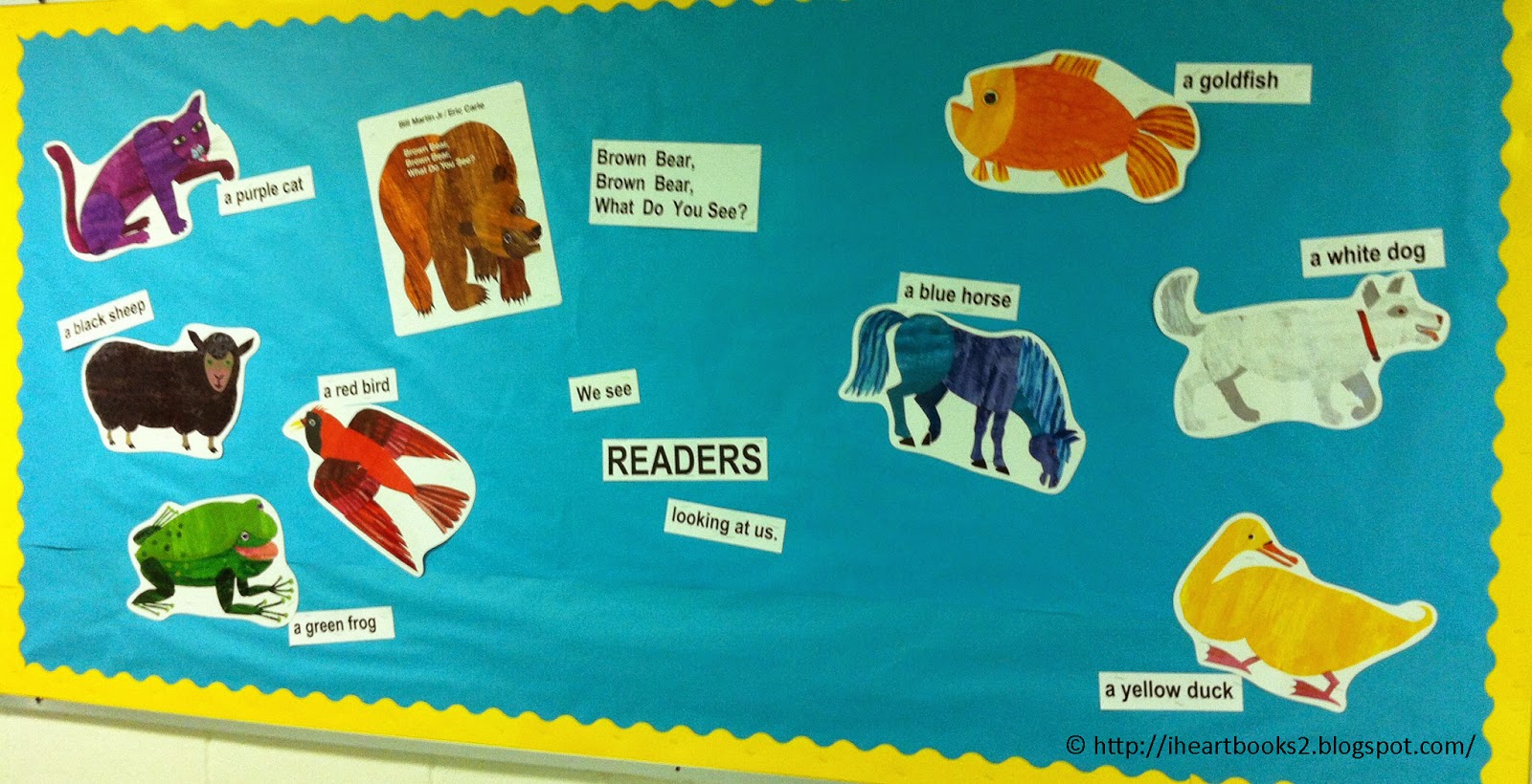 I heart books too...: Bulletin Boards