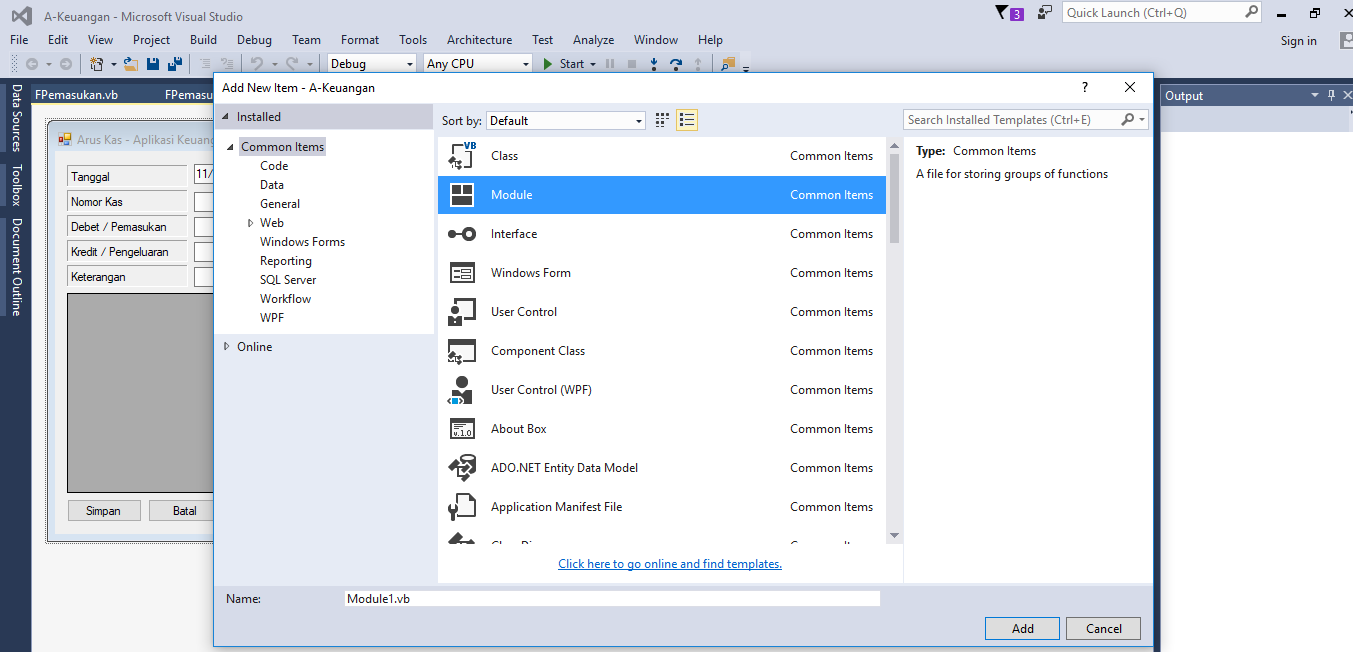 Belajar Crud Vbnet Dan Ms Access Part 4