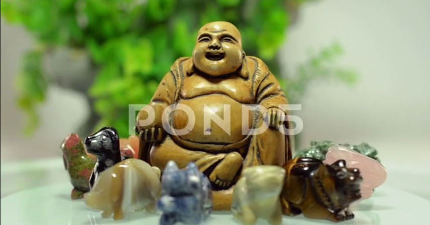 Buddha revolving with 12 animals