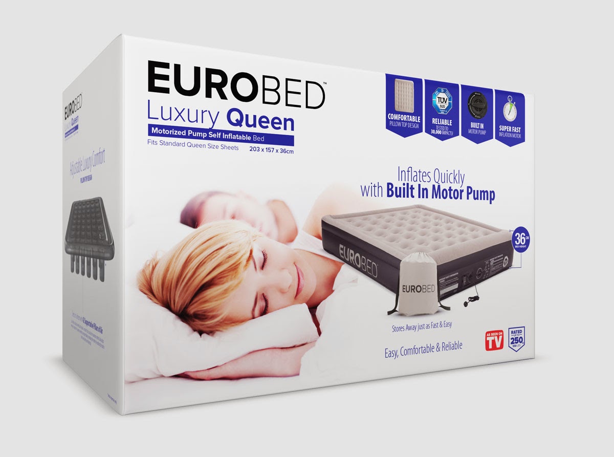 EuroBed – Luxury Air Mattress – Packaging Of The World