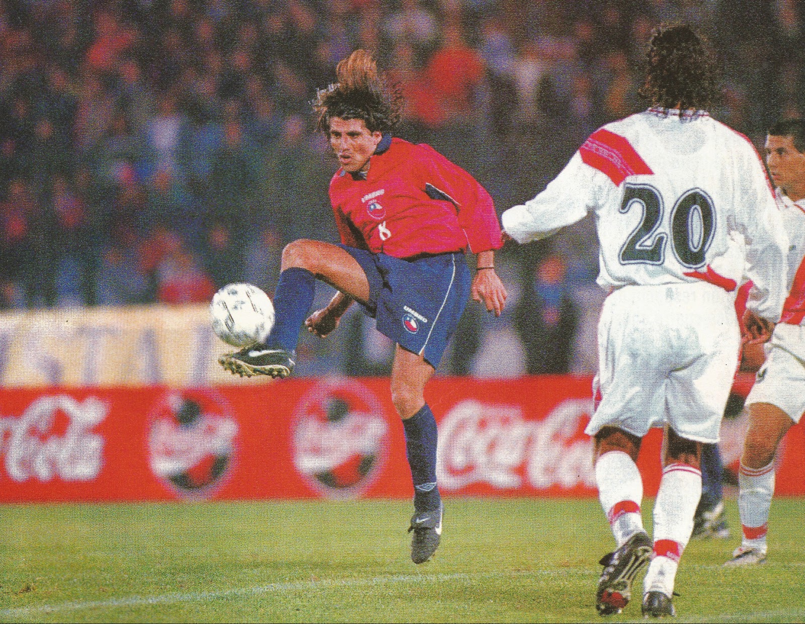 Partidos de la Roja: [26/04/2000] Chile-Perú | 1:1