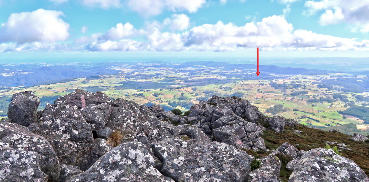 Mountains: Mt Roland, Mt Vandyke, Mt Claude Lookout, Tas, Australia