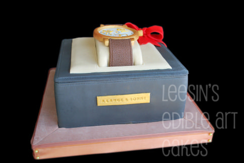 Penang Wedding Cakes by Leesin: Lange Sohne Watch Cake