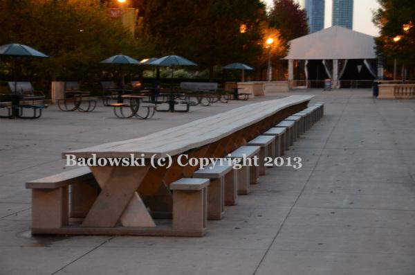 Chicago Public Art: Running Table