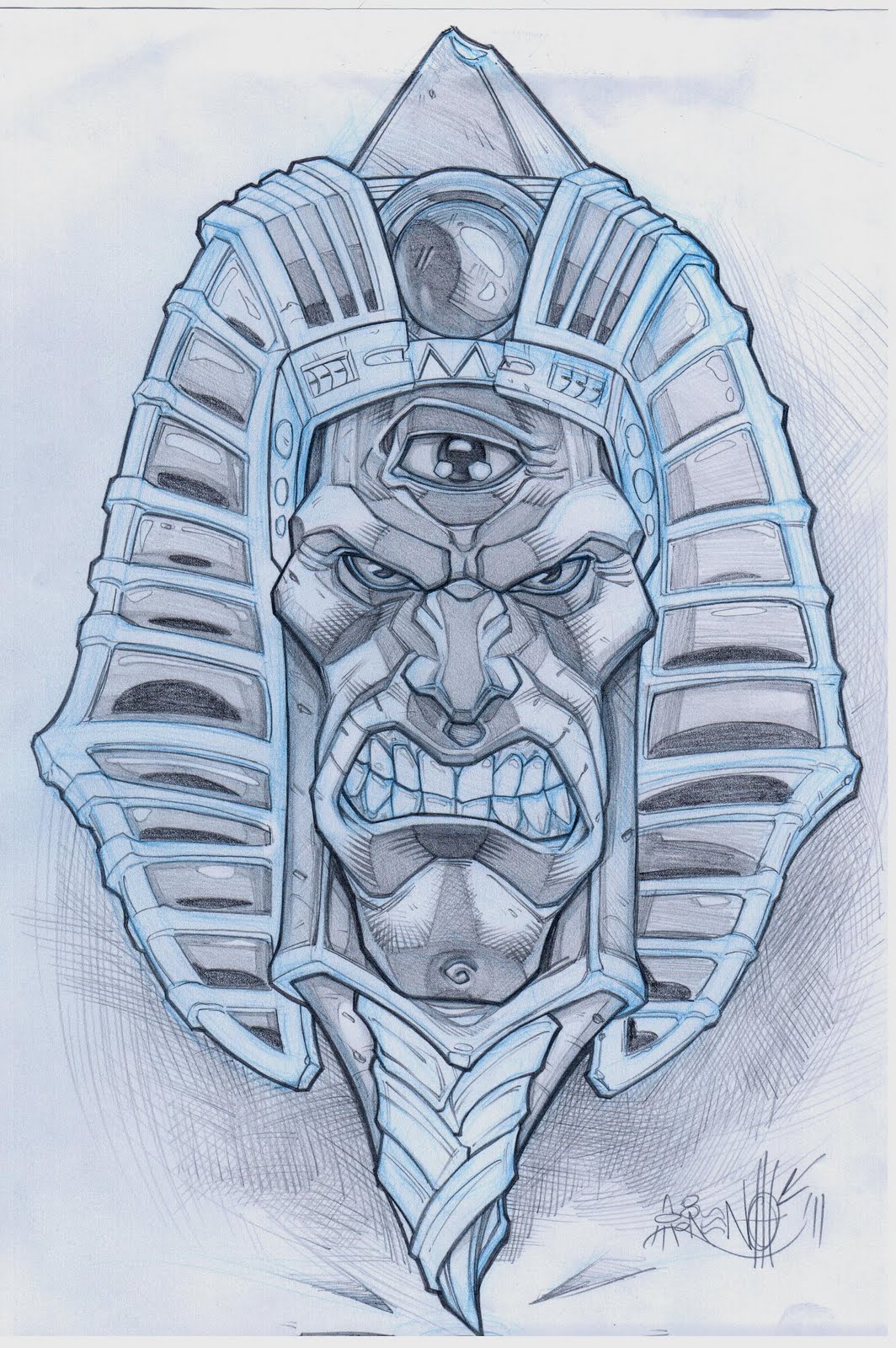 MORENO COMIC: PENCIL FARAÓN