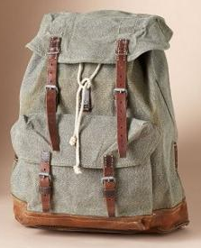 Damn Yak Dry Goods Co.: Swiss Salt and Pepper Rucksack.