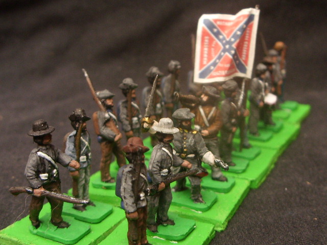 Paul´s Bods: Airfix ACW Wargaming - Confederate infantry